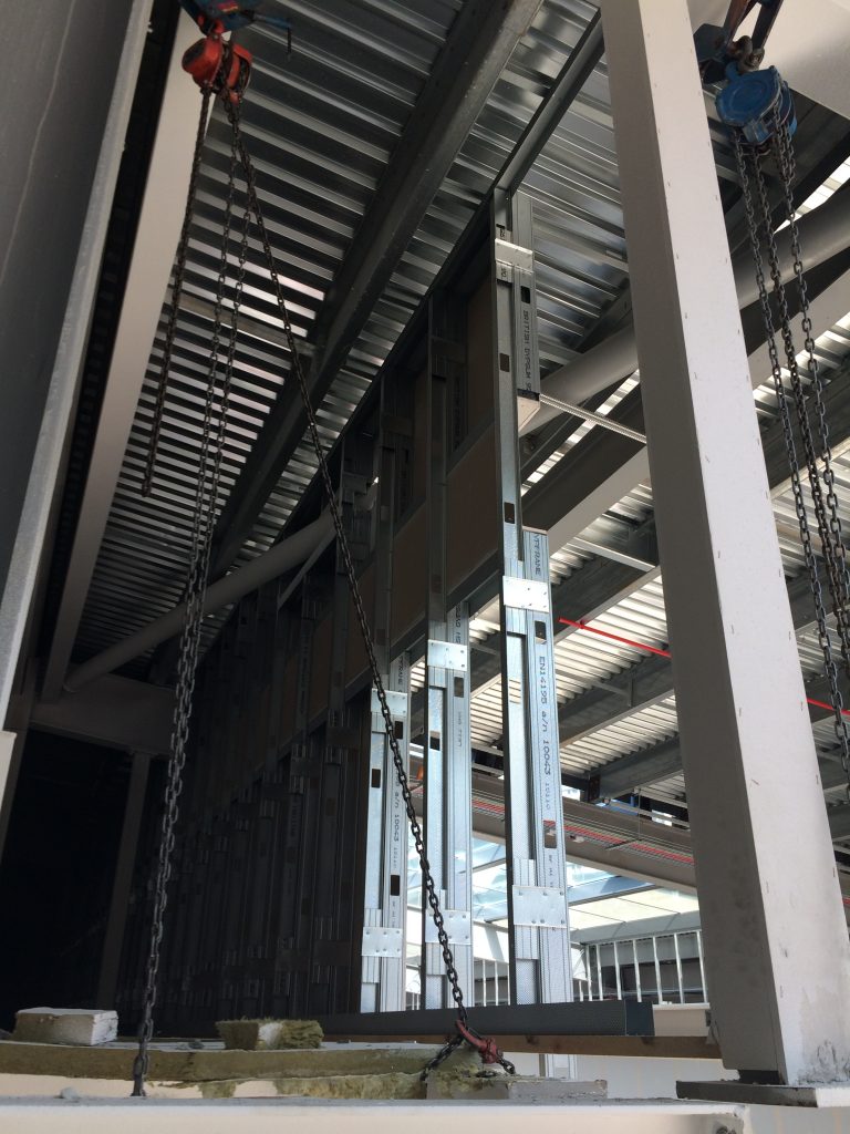 Bradford Broadway inter tenancy walls | Measom